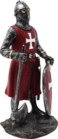 Madrid Magnificence Figurka křižáckého rytíře 18,5 cm - Polyresin - MC-23133