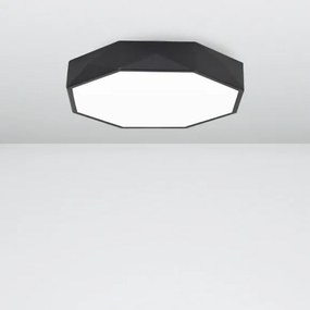 LED stropní svítidlo Eben 40 černé