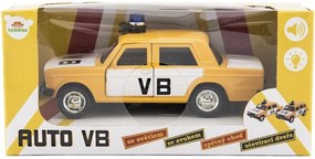Retro policejní auto VB se světlem a zvukem