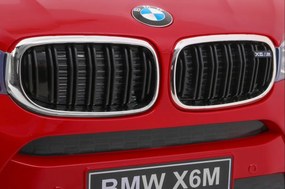 Ramiz Dětské elektrické autíčko BMW X6M lakované - červené SUV + dálkové ovládání