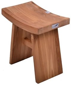 DIVERO zahradní dřevěná stolička