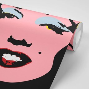 Tapeta ikonická Marilyn Monroe v pop art designu