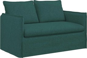 Set pohovek 2 ks Tmavě zelená Textil 3407526