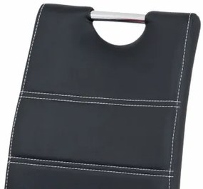 Jídelní židle černá, HC-484 BK
