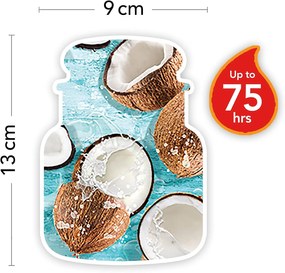 Yankee Candle vonná svíčka Classic ve skle střední Coconut Splash 411 g