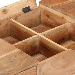 Toaletní stolek masivní dřevo Dekorhome Recyklované dřevo