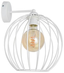 Helam | Nástěnná lampa MERCURE 1xE27/60W/230V bílá | HE1077