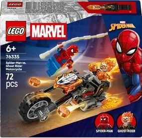 LEGO® Marvel 76335 Spider-Man vs. Ghost Rider na motorce / Počet dílků