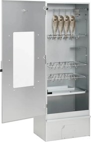 Grilovací trouba / udírna s generátorem kouře pozinkovaná ocel 3200758