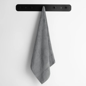 Bavlněný ručník DecoKing Bira šedý