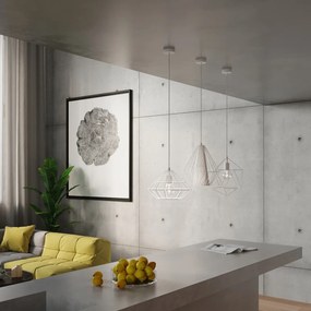 Sollux Lighting Závěsné svítidlo UMBERTO bílé