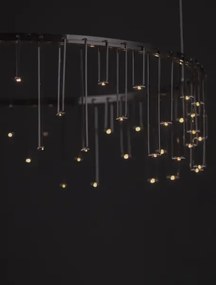 Luxusní lustr Stellar 65 černá