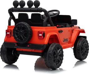 LEAN Toys Oranžové vozidlo na akumulátor DK-JWR558