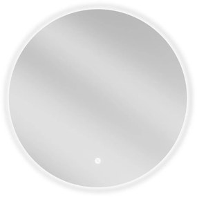 Mexen Erg, kulaté LED podsvícené koupelnové zrcadlo 60 cm, 6000K, topná podložka proti zamlžování, 9823-060-060-611-00