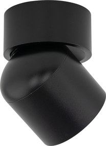 TK Lighting Černé stropní/nástěnné svítidlo Twist pro žárovku GU10 TK10575