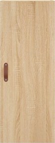 vidaXL Skříň highboard 34,5 x 34 x 180 cm kompozitní dřevo [3198828] Barva: bílá s vysokým leskem
