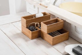 Úložný organizér Compactor Bamboo Box XXL - 30 x 15 x 6,5 cm