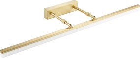 Toolight Rea, Koupelnové nástěnné LED svítidlo APP1877-1W 80cm BRUSH GOLD, OSW-66032