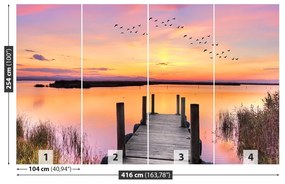 Fototapeta Lake Pier 104x70