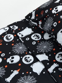 Sinsay - Sada ložního prádla s halloweenským motivem - černá