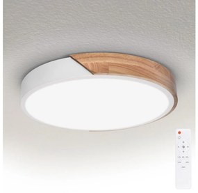 Brilagi - LED Stmívat. svítidlo PILANA LED/48W/230V dub/bílá pr. 40 cm + DO