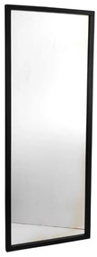 OnaDnes -20% Černé dubové nástěnné zrcadlo ROWICO CONFETTI 60 x 150 cm