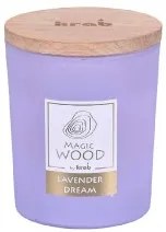 Nohelgarden Svíčka ve skle MAGIC WOOD LAVENDER DREAM vonná 300g