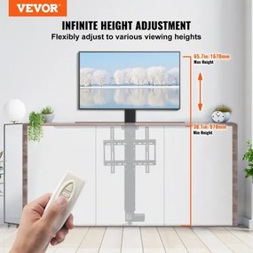 Motorizovaný TV zdvih Délka zdvihu 71,1 cm
