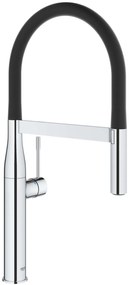 Grohe Essence - Dřezová baterie s flexibilním ramenem s přepínačem, chrom 30294000