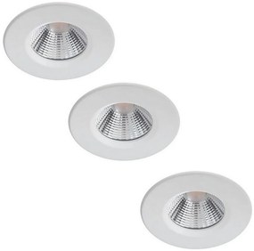 Philips dive sl261 led koupelnové zápustné bodové svítidlo 1x5,5w | 350lm | 2700k | ip65 - set 3 ks, ochrana eyecomfort, bílá