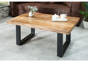 Massive home | Konferenční stolek IRON CRAFT II 100 CM masiv mango