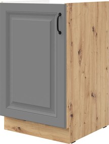 Kuchyňská linka STILO ad | 120 + 230 cm | PREMIUM BOX zásuvky | UNI dvířka | artisan/šedá
