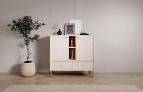ADRK Furniture Komoda 2D 2S 2P Tili ADRK-CHES-TIL-2D-2S-2P-BS
