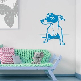 Živá Zeď Samolepka na zeď Pes Jack Russell Terrier Barva: černá