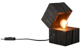 Černá stolní lampa (výška 16 cm) Treasure – Trio