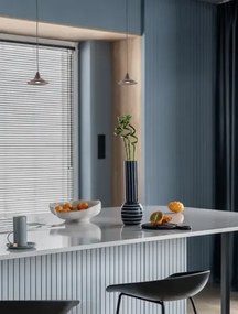 LED lustr Dro hnědé