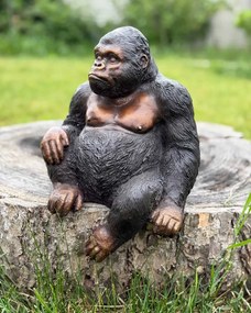 Bronzová socha - Gorilla