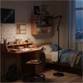 BRILAGI - LED Stm. flexibilní stojací lampa VARIO LED/14W/5V 157 cm černá