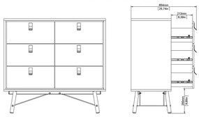 Komoda Rain II, hikora jackson
