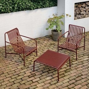 HAY Zahradní stůl Palissade Low Table, Iron Red