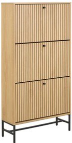 Výklopný botník ALBANY 71,6 cm dub přírodní