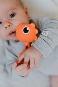 BABYTED Chrastítko Dino 2 ks / Silikon / 13 cm / 0m+