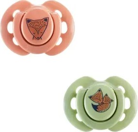 Tommee Tippee Šidítko C2N silikon Fun 2ks | 0 - 6 měsíců