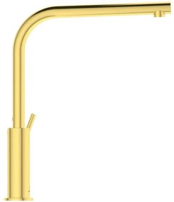 Ideal Standard Gusto Dřezová otočná baterie s regulací průtoku, Brushed Gold BD418A2