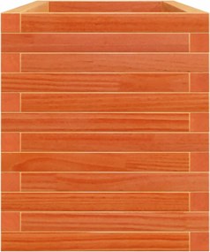 Zahradní truhlík voskově hnědý 110x40x46 cm masivní borovice 3282451