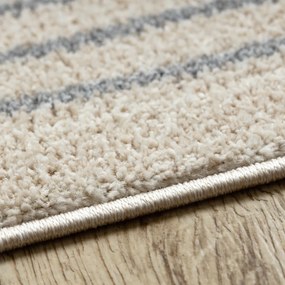 Dywany Łuszczów, Kusový koberec Fusion 0815 cream/beige, 140x190, béžová, kancelář