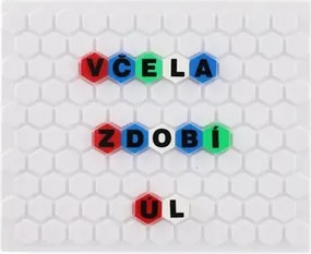 SEVA Mozaika Včela se učí písmenka / 110 dílků / od 4 let