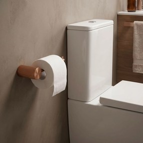 Rea Solo, nástěnný držák na toaletní papír 64105, měděná matná, REA-84207