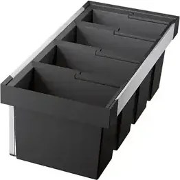 Blanco Flexon II - Vestavný odpadkový koš dělený - objem 73 l