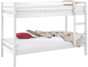Danish style Patrová postel Ali I., 208 cm, bílá